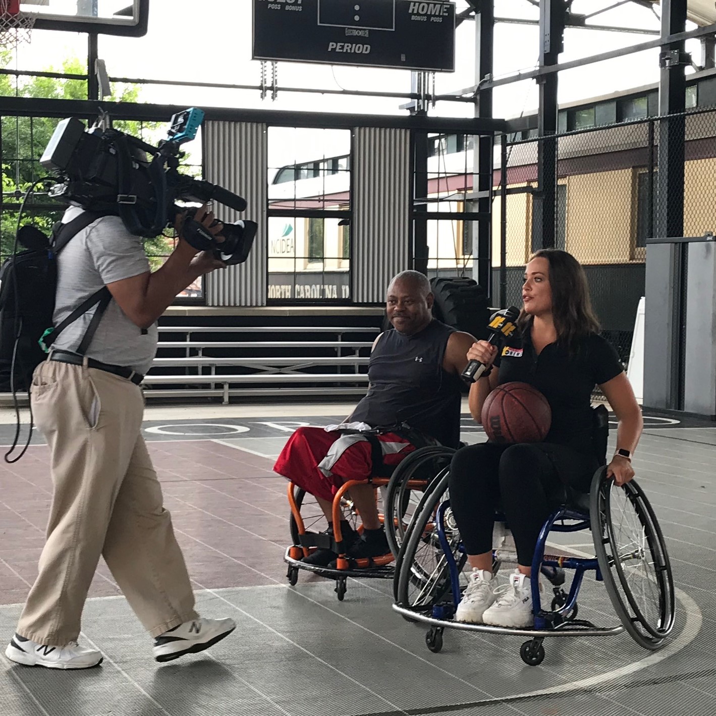 "I feel like LeBron" ABC11 covers Wheelchair Ball for ALL - Bridge II ...